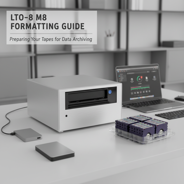 LTO-8 M8 Formatting Guide – MagStor
